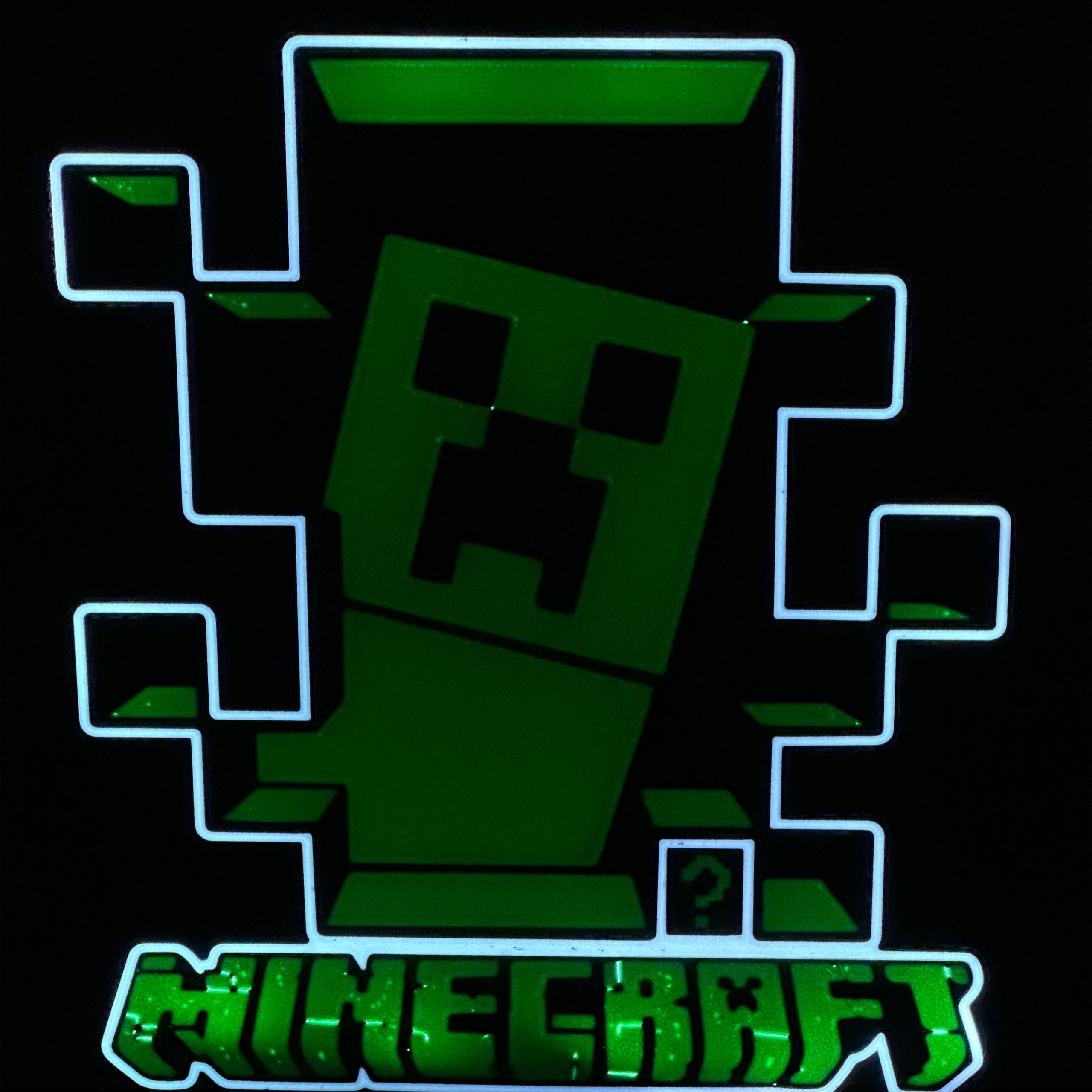 3D Minecraft lightbox | HLR Creations